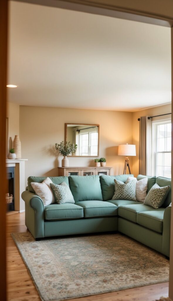 14 Sage Green Living Room Ideas That Create a Calming Oasis for Your Home