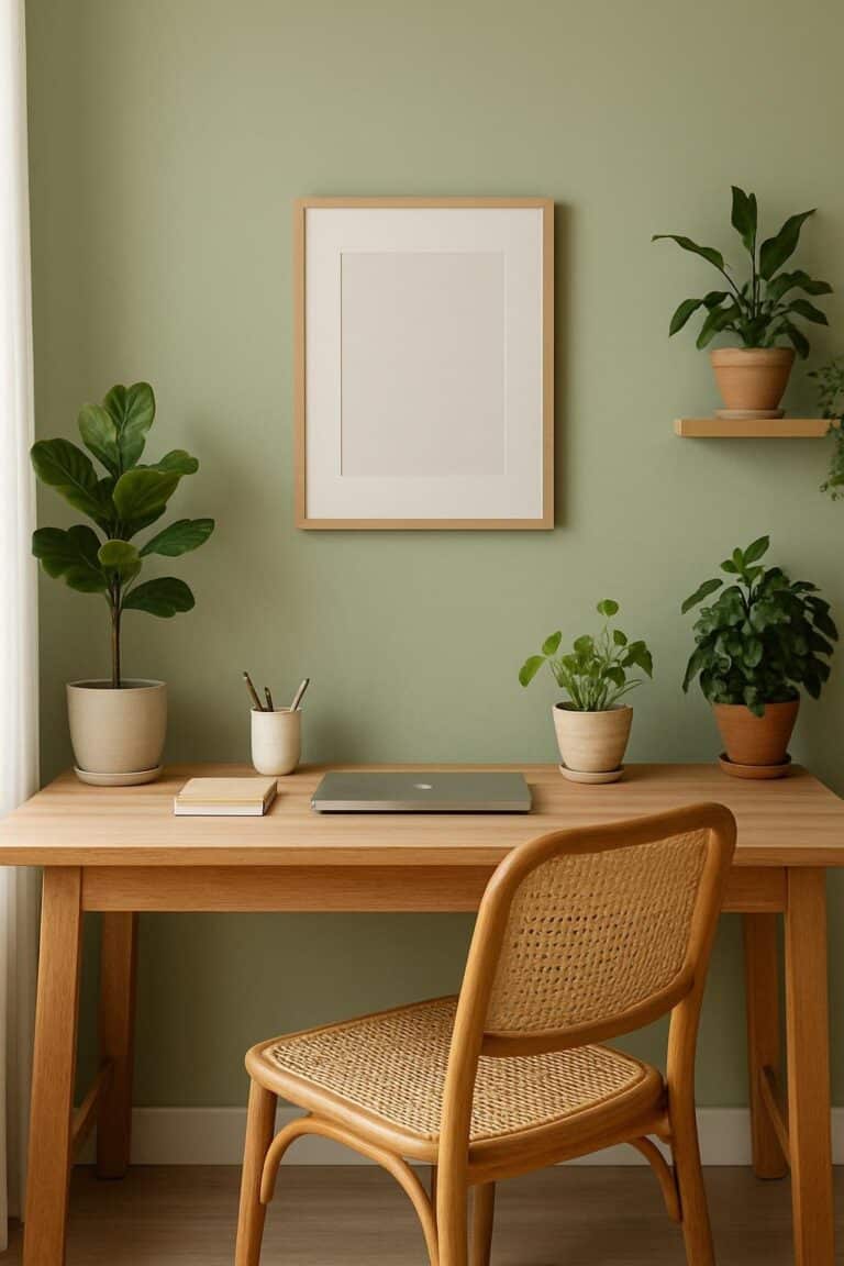 20 Gorgeous Interior Design Ideas Featuring Clary Sage by Sherwin Williams