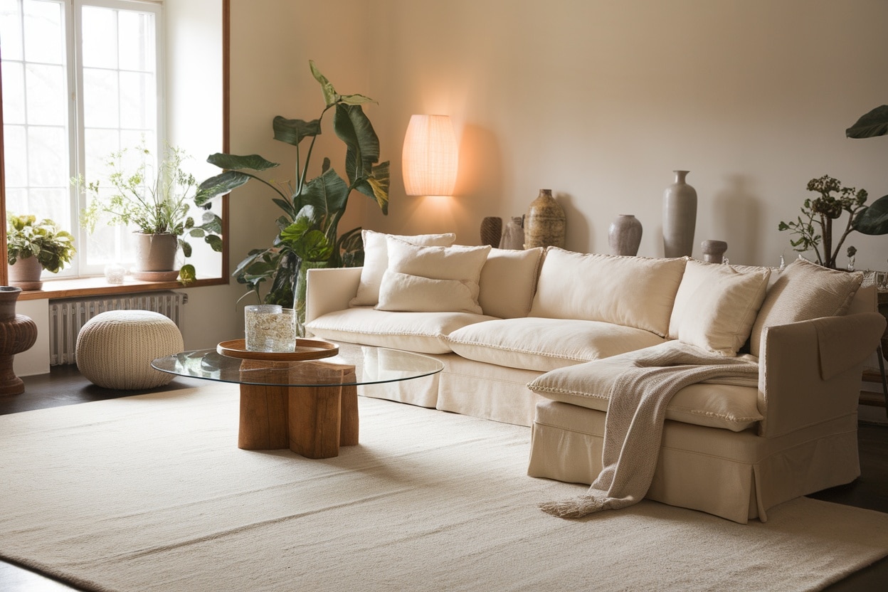 13 Cozy Cream Living Room Ideas