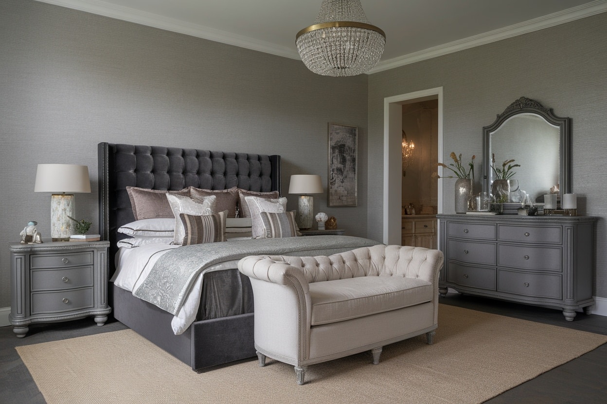 14 Elegant Charcoal Gray Bedroom Ideas for a Timeless Look