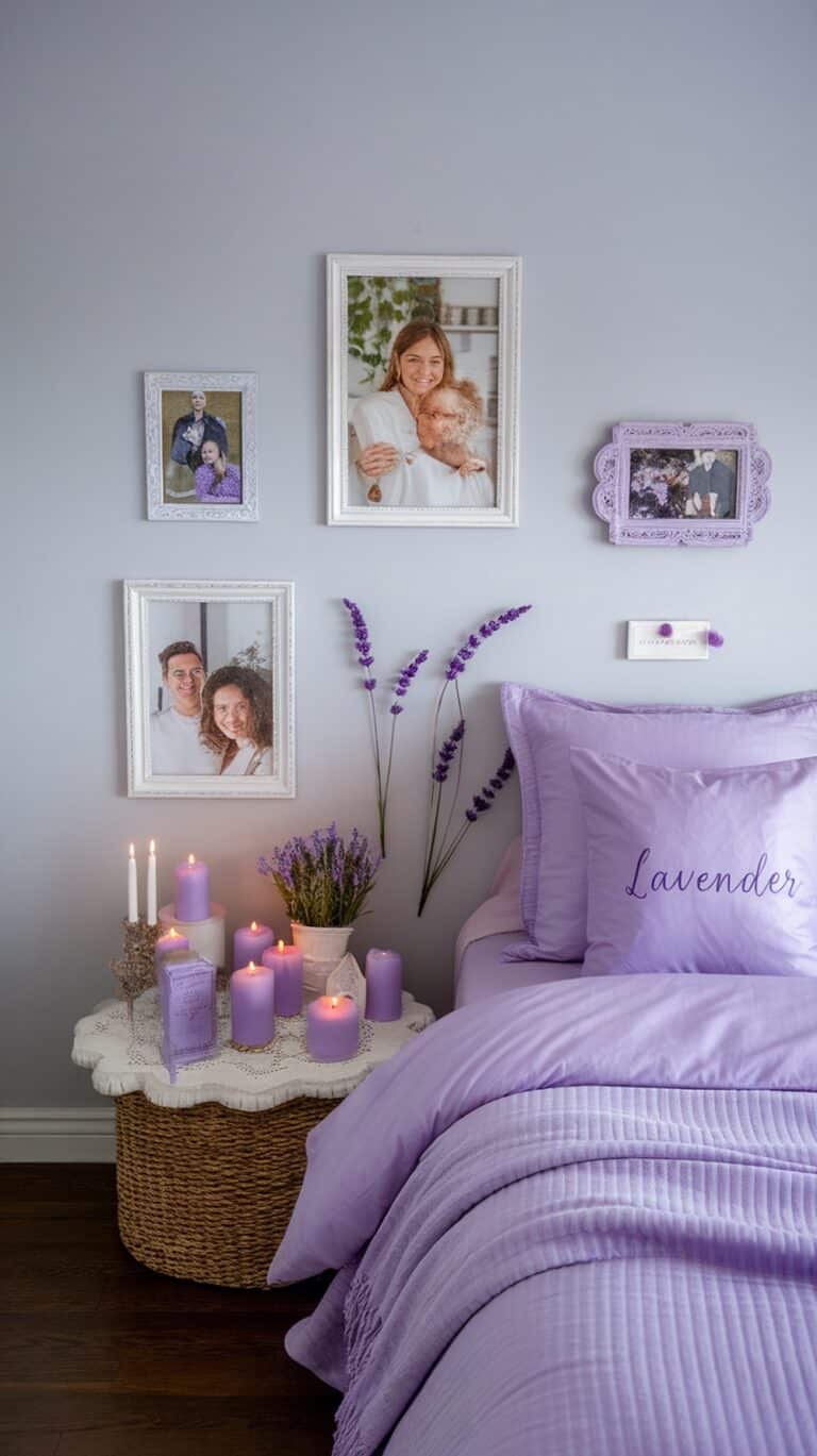 13 Cozy Lavender Bedroom Ideas for a Tranquil Retreat