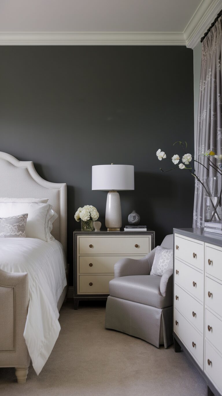 14 Elegant Charcoal Gray Bedroom Ideas for a Timeless Look