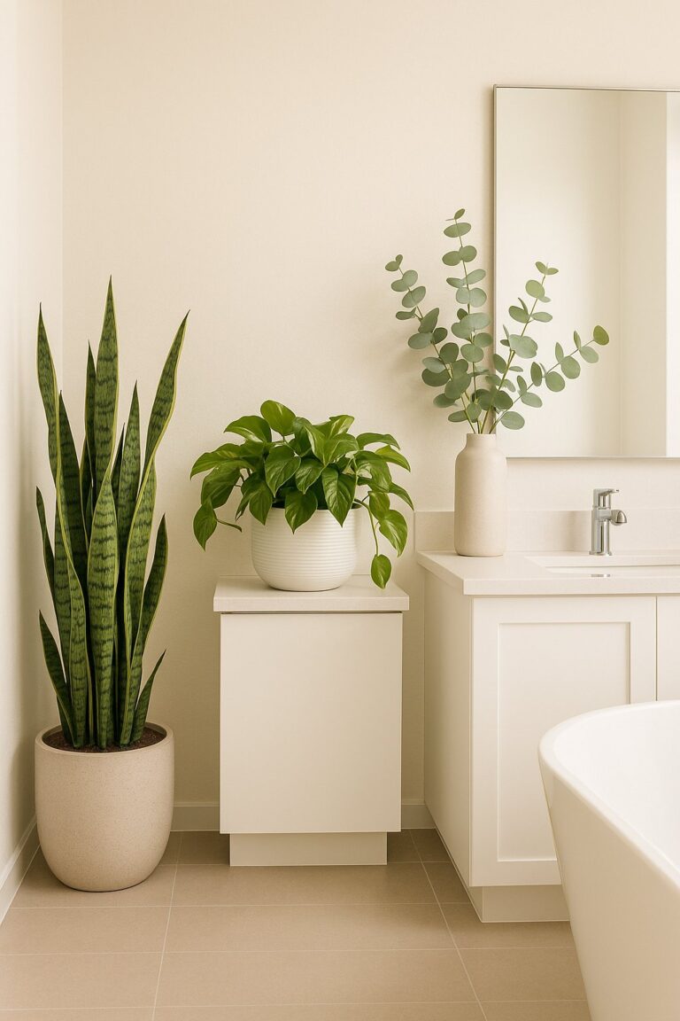 17 Gorgeous Bathrooms That Use Sherwin Williams Alabaster for a Spa ...