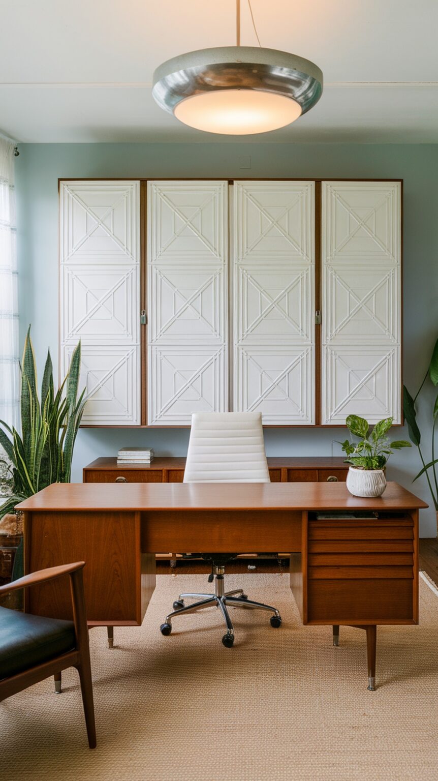 13 Stunning Mid Century Modern Office Ideas for a Stylish Workspace