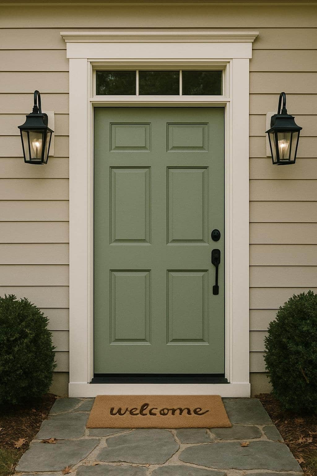 Clary Sage Front Door - 5 Ideas To Refresh Your Home’s Curb Appeal