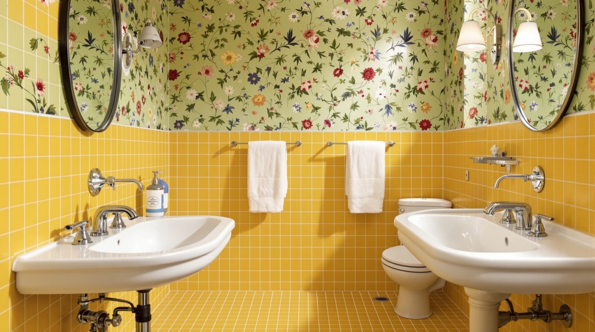 7 Stylish Mustard Yellow Bathroom Decor Ideas