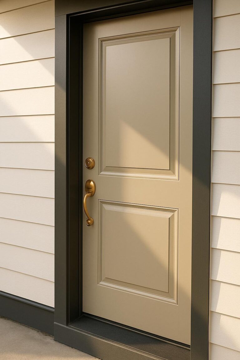 5 Accessible Beige Front Door Ideas: Inspiring Entryway Looks