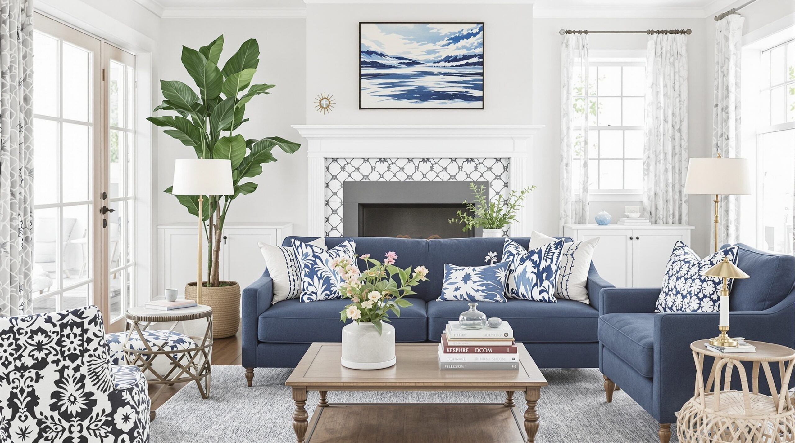 9 Stunning Indigo Living Room Ideas for a Serene Atmosphere