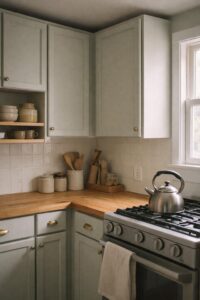 5 Kitchen Cabinet Styles That Elevate Sea Salt by Sherwin‑Williams