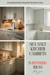 5 Kitchen Cabinet Styles That Elevate Sea Salt by Sherwin‑Williams