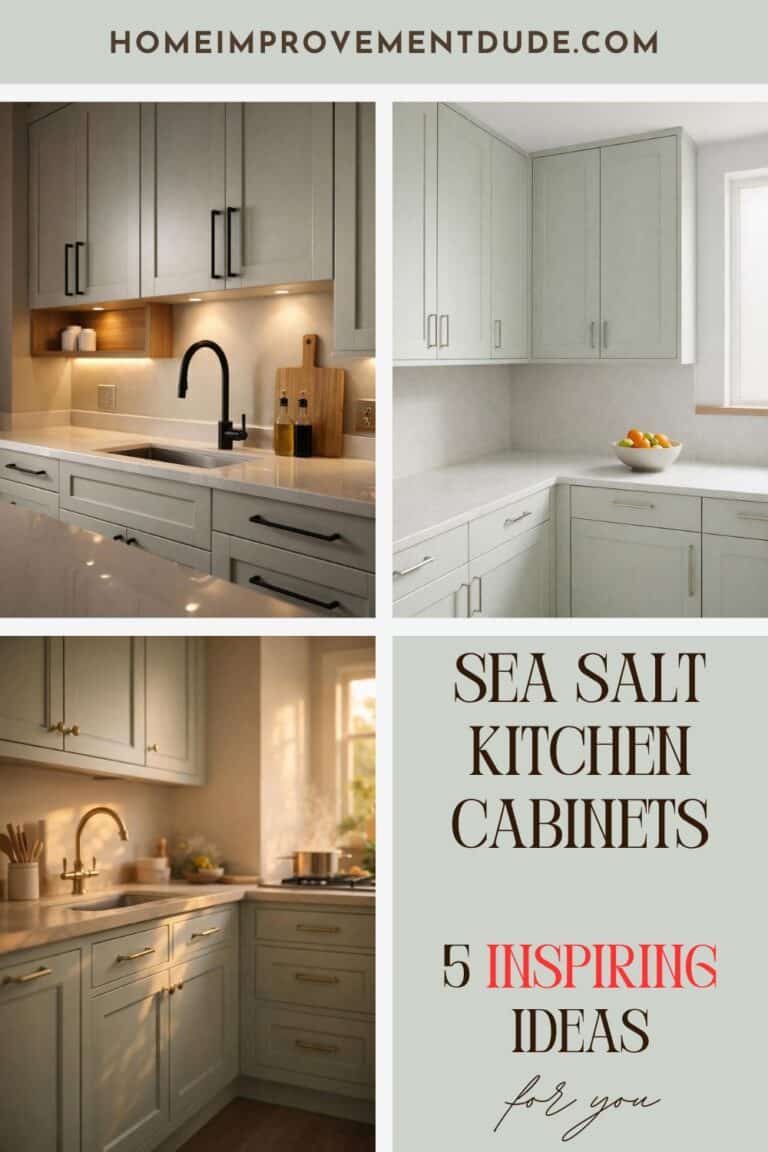 5 Kitchen Cabinet Styles That Elevate Sea Salt by Sherwin‑Williams
