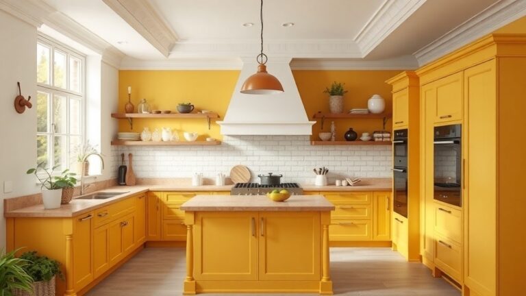 13 Inspiring Earthy Ochre Yellow Kitchen Ideas
