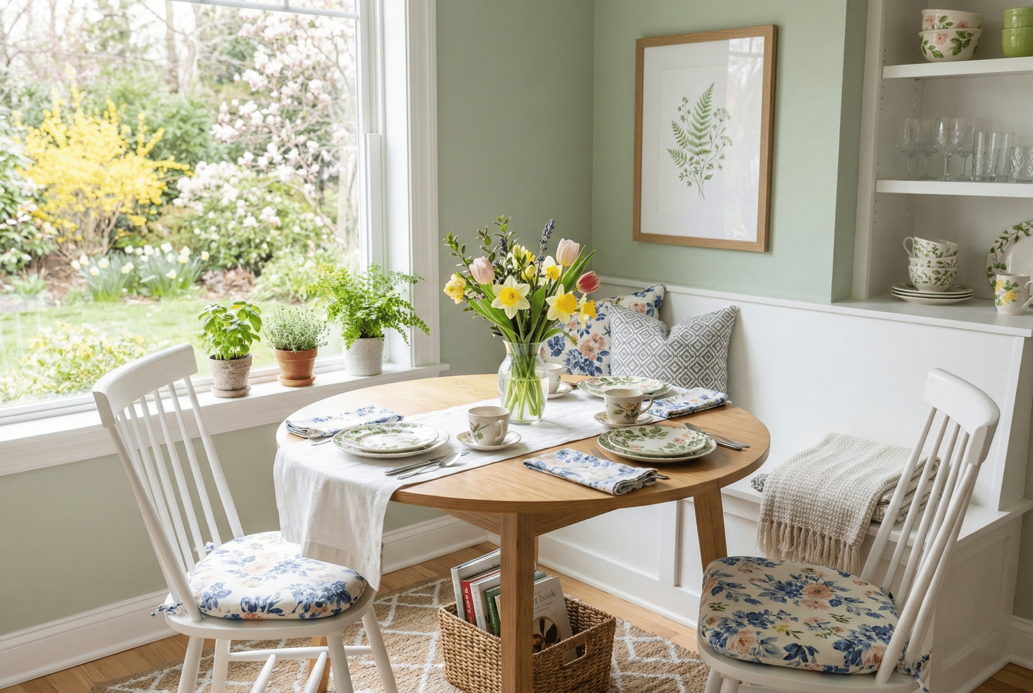11 Cheerful Breakfast Nook Decor Tips For Spring Mornings